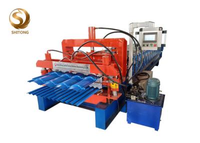 China Double layer making machine for corrugated roofing sheet manufacturing for sale