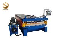 China Hot sale galvanized double layer deck corrugated sheet metal roof and wall roll forming machine for sale