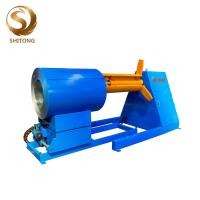 China Full automatic steel coil hydraulic decoiler for sale