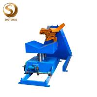 China Full automatic steel coil hydraulic decoiler for sale