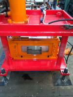 China Door Frame Cold Steel Roll Forming Machine 7.5KW 20 Rows with 15-20 m/min Production Speed for sale