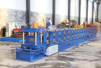 China Gutter Cold Steel Roll Forming Machine 0.7-1.2mm Thickness 22 Rows 20-25 m/min Production Speed for sale