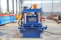 China Square Steel Water Gutter Forming Machine 0.7-1.2mm Thickness 11KW Hydraulic Power 20-25m/min Production for sale