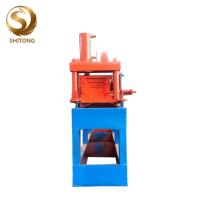 China PLC Control Metal Steel Door Frame Making Machine with Joint Hole Station - 15-20 m/min Speed, 7.5KW Hydraulic Power for sale