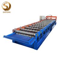 China 750 model ibr roof sheet galvanized steel make roll forming machine for sale
