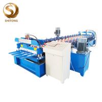 China 840 model aluminium roofing panel sheet memory frame steel roll forming machine for sale