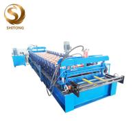 China 840 model automatic iron sheet memory frame roof plate cold roll forming machine for sale