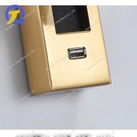 China LED wall lamp with USB function and 3000K color temperature - American-style reading lamp for bedroom for sale