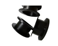 China High Accuracy Machining Plastic Parts Customized Shape / Color for sale