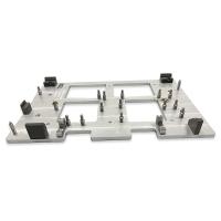 China Precision Aluminum CNC Machined Parts with 3/4/5-Axis Services for sale