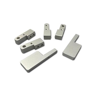 China Cnc Machining Parts Aluminum Parts with Customized Silver TNT Finish for sale
