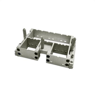 China 5 Axis CNC Machined Silver Aluminum Parts with Strong Durability and Customized Design for sale