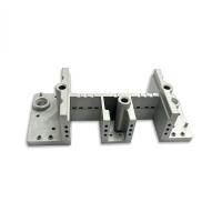 China 5 Axis CNC Machined Silver Aluminum Parts with Strong Durability and Customized Design for sale