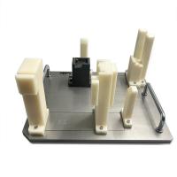 China Precision Machining 6061 CNC Milling Parts Black Positive Oxidation Tooling Positioning Cover Plate for sale