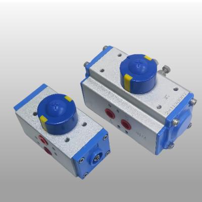 China RAT075 Rack And Pinion Pneumatic Actuator For Butterfly Valve Or Ball Valve for sale