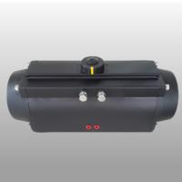 China ISO5211 DIN3337 Rack And Pinion Pneumatic Actuator Customized Double Acting Spring Return Actuator for sale