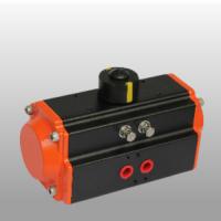 China Aluminum Rack And Pinion Pneumatic Actuator Double Action Pneumatic Actuator For Ball / Butterfly Valve for sale