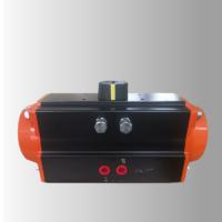 China Pneumatic Rack And Pinion Actuator Aluminum Alloy Pinion Actuator For 32mm To 400mm for sale