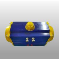 China Electric Rack And Pinion Pneumatic Actuator Epoxy Painting Pneumatic Valve Actuator Blue for sale