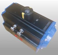 China Customized Pneumatic Single Acting Actuator Rack And Pinion Spring Return Actuator for sale