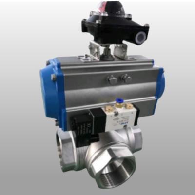 China OEM Single Action Pneumatic Actuator Aluminum Alloy 90 Degree Rotary Actuator for sale