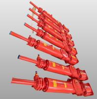 China Aluminum Alloy Scotch Yoke Pneumatic Actuator Red Ball Valve Actuator for sale