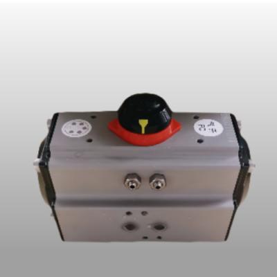 China AT Series Rack And Pinion Air Pneumatic Actuator For Ball Valve Butterfly Valve for sale