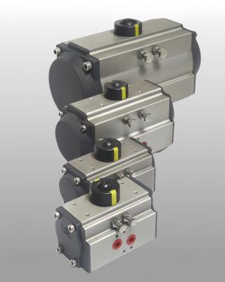 China OEM Rack And Pinion Pneumatic Rotary Valve Actuator Industrial Compact Design for sale