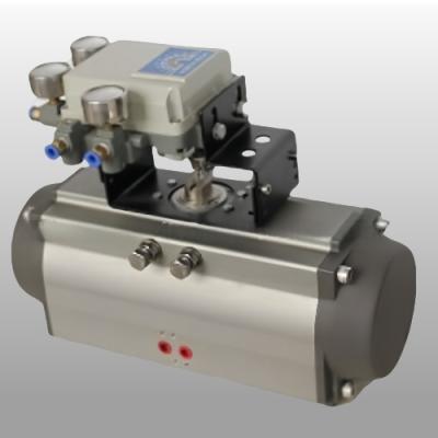 China OEM AT Series Compact Rack And Pinion Pneumatic Actuators 90 Degree for sale