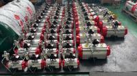 China AT series Rack And Pinion Pneumatic Actuator Original Supplier for sale