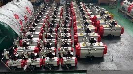 China AT series Rack And Pinion Pneumatic Actuator Original Supplier for sale
