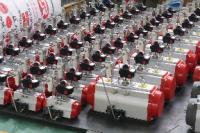 China OEM Rack And Pinion Pneumatic Rotary Actuator 90 Degrees for sale