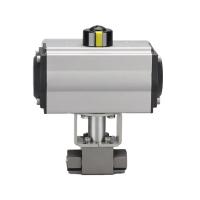 China Single Acting DIN3337 Aluminum Alloy Pneumatic Actuator for sale