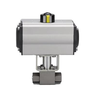 China Single Acting DIN3337 Aluminum Alloy Pneumatic Actuator for sale
