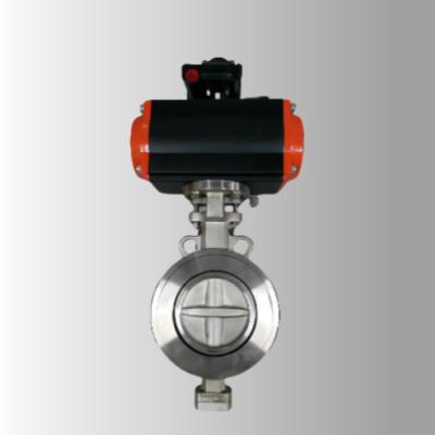 China Aluminum Alloy Pneumatic Actuator 32-400mm for Butterfly Valve for sale