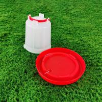 China Automatic Cylindrical Poultry Drinker 1L Watering Capacity Anti drip for sale