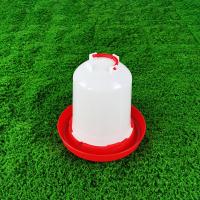 China Long lasting Cylindrical Plastic Water Feeder Drinking Troughs 1L - 14L Constant Water Supply for sale
