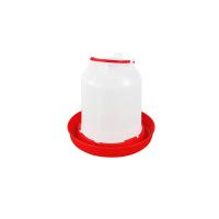 China Tradition Plastic Automatic Rooster 5L Drinking Devices Cone Shape Cylindrical Water Feeder Long Lasting for sale