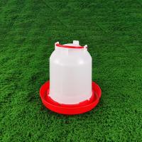 China Tradition Plastic Automatic Rooster 5L Drinking Devices Cone Shape Cylindrical Water Feeder Long Lasting for sale