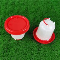 China Bottom Water Filled Version 5L Cone Shape Plastic Plastic Water Feeder Anti Drip Waterer 5 L Capacity for sale