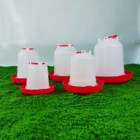 China 28.5cm X 31.5cm Plastic Poultry Drinker Cone Shape Anti Drip Watering Feature Easy Installation for sale