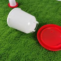 China Red Cone Shape Automatic Poultry Drinker 14 L Capacity Anti-Drip Long Lasting for sale