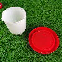 China Red Cone Shape Automatic Poultry Drinker 14 L Capacity Anti-Drip Long Lasting for sale