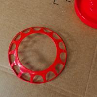 China Red Cylindrical Poultry Drinker / Plastic Water Feeder Anti Drip Constant Water Supply For Poultry for sale