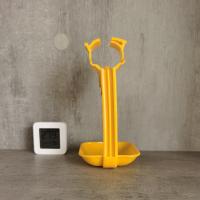 China Nipple Suspension Cup For Poultry Equipment Suspension Fixed In Chicken Cage Red And Yellow for sale