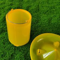 China Standard Capacity 6L 27.6cm(H)*33.7cm(D) Farm Animal Nutrition Bucket For Advanced Nutrition for sale