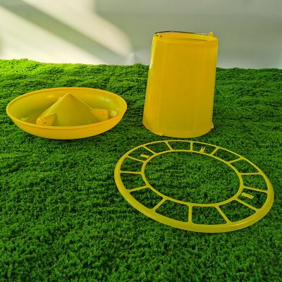 China Plastic Poultry Feed Bucket In Standard Size For Poultry Farm 31.4cm X 37.4cm for sale