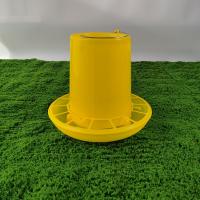 China Plastic Poultry Feed Bucket Suitable For Poultry Farming In Red Yellow for sale