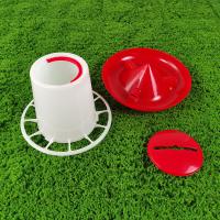 China Freestanding Modern Fowl Feeding Tool For Chickens Ducks And Geese - 2.5L Capacity for sale