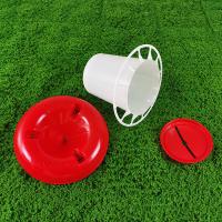 China Waterproof Plastic Cylinder Feeder Accessories Maximize Poultry Farm Potential for sale
